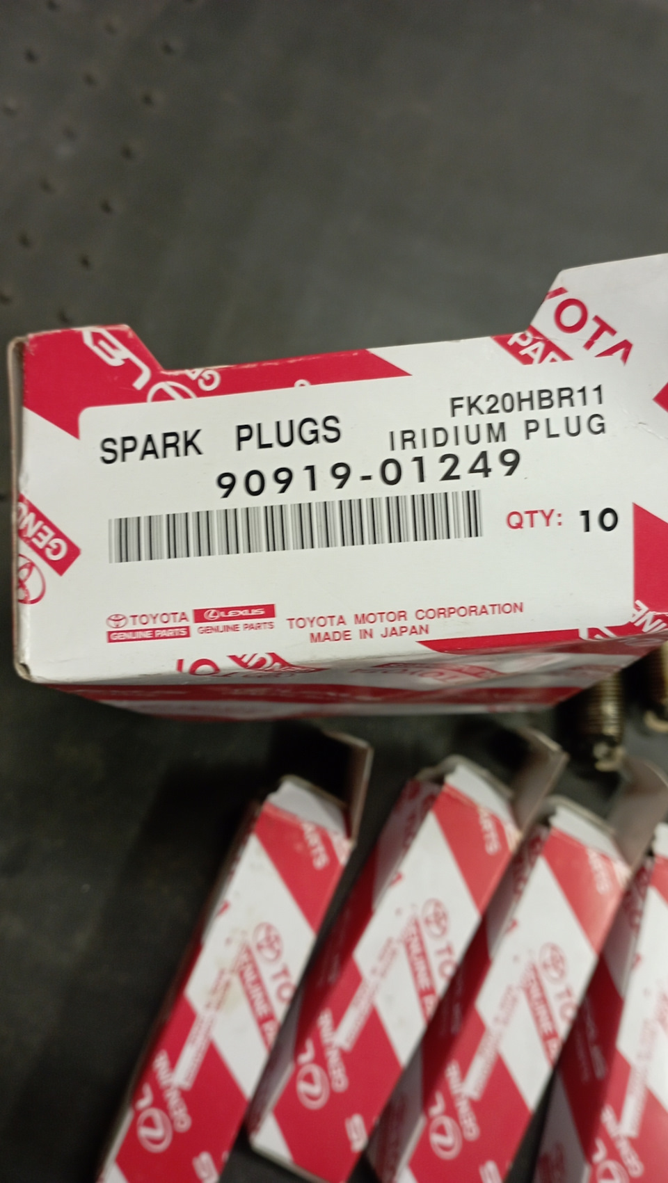 9091901249 Свеча зажигания TOYOTA LEXUS | Запчасти на DRIVE2