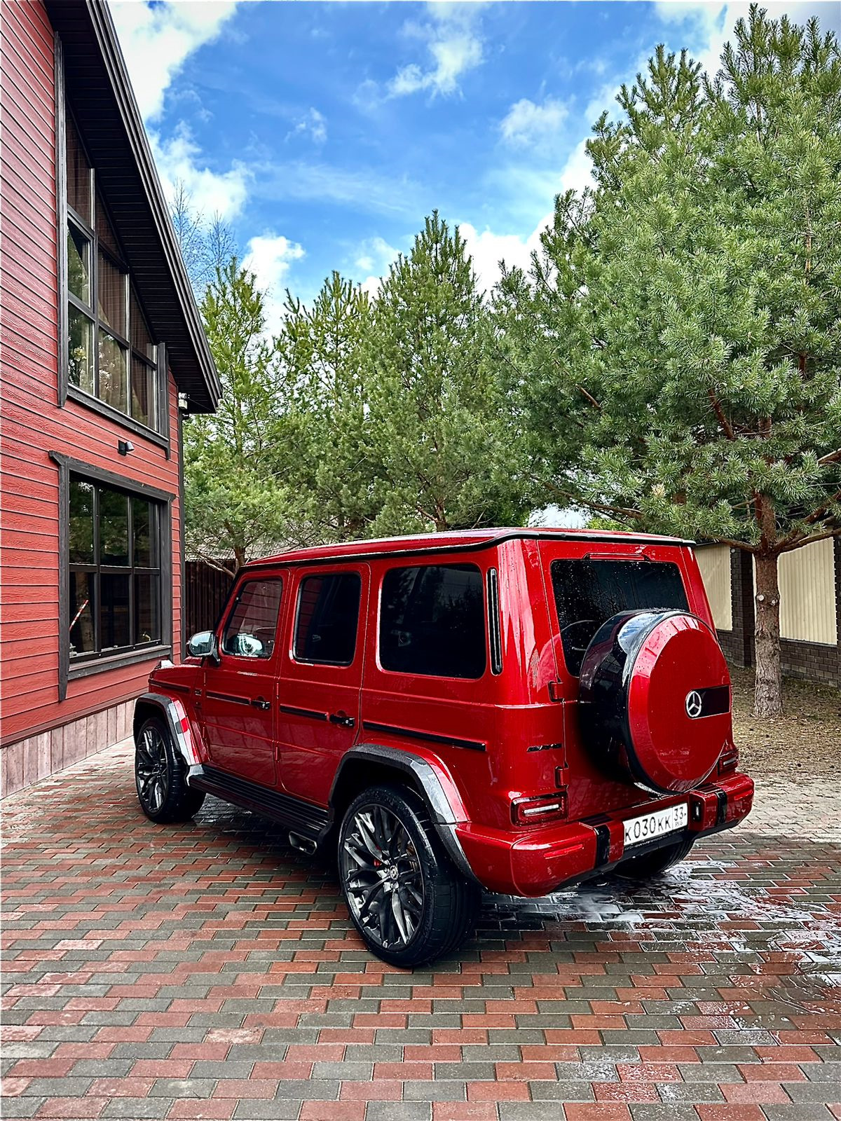 Кованые 23" для красного G63 — Wheels Outlet на DRIVE2