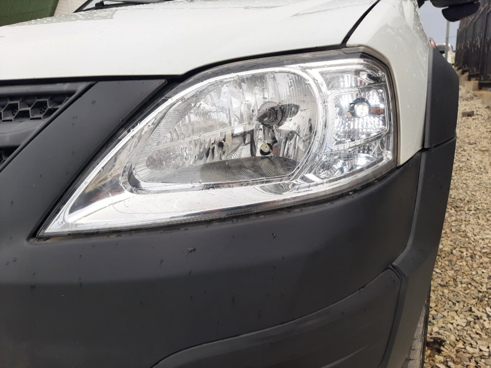 ДХО в поворотник Ларгус и не только — Lada Largus Cross, 1,6 л, 2020 ...