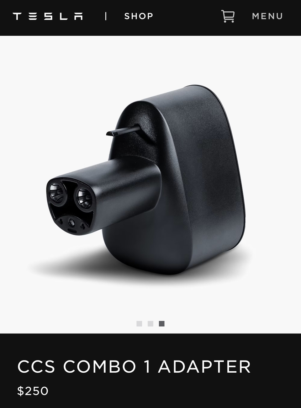 CCS Combo 1 adapter для Теслы 🔋 — Tesla Model 3, 2022 года | аксессуары ...