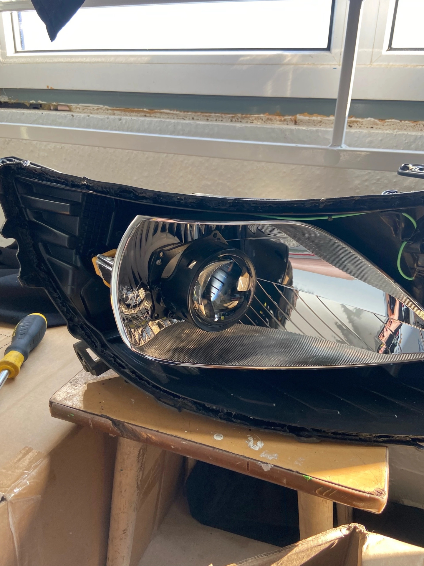 Установка BiLed — KIA Rio (3G), 1,6 л, 2013 года | тюнинг | DRIVE2