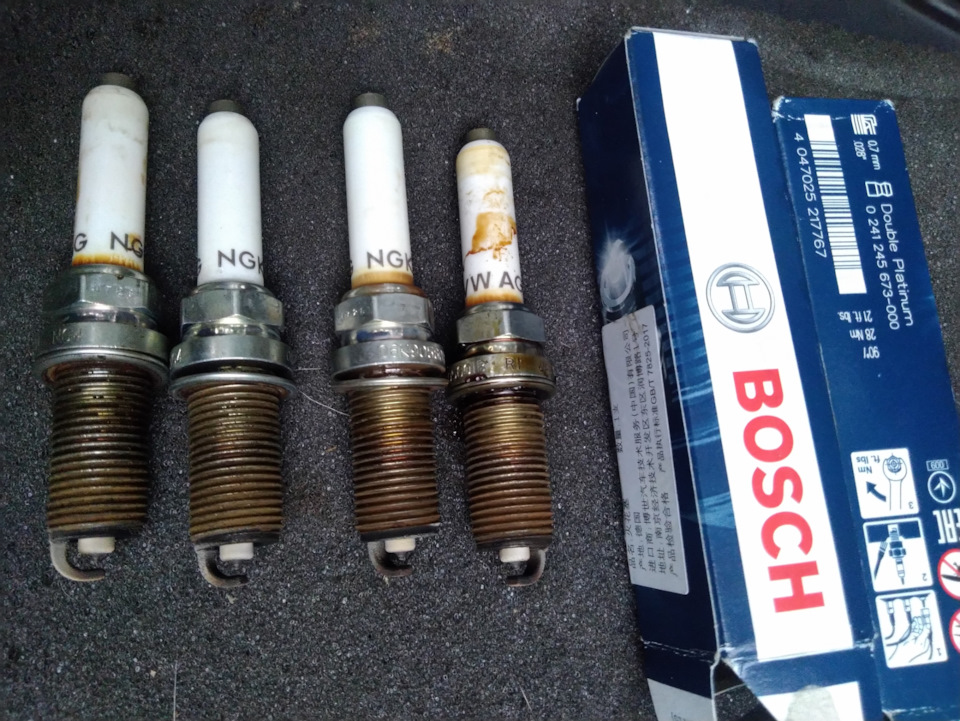 0241245673 Свеча зажигания BOSCH | Запчасти на DRIVE2