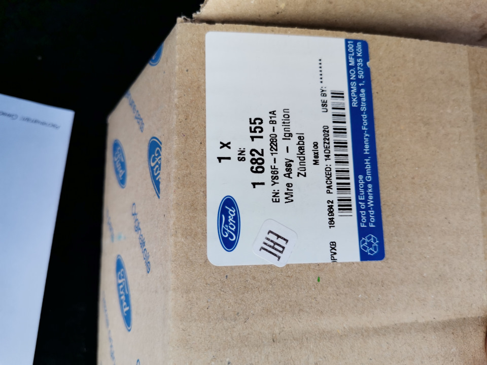 1682155 Провода высоковольтные Zetec-S Ford | Запчасти на DRIVE2