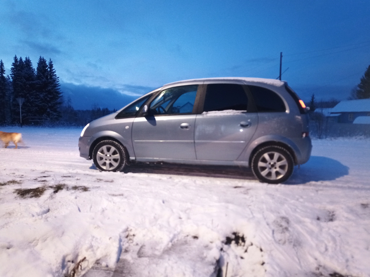 Переобувка — Opel Meriva (A), 1,6 л, 2007 года | колёсные диски | DRIVE2