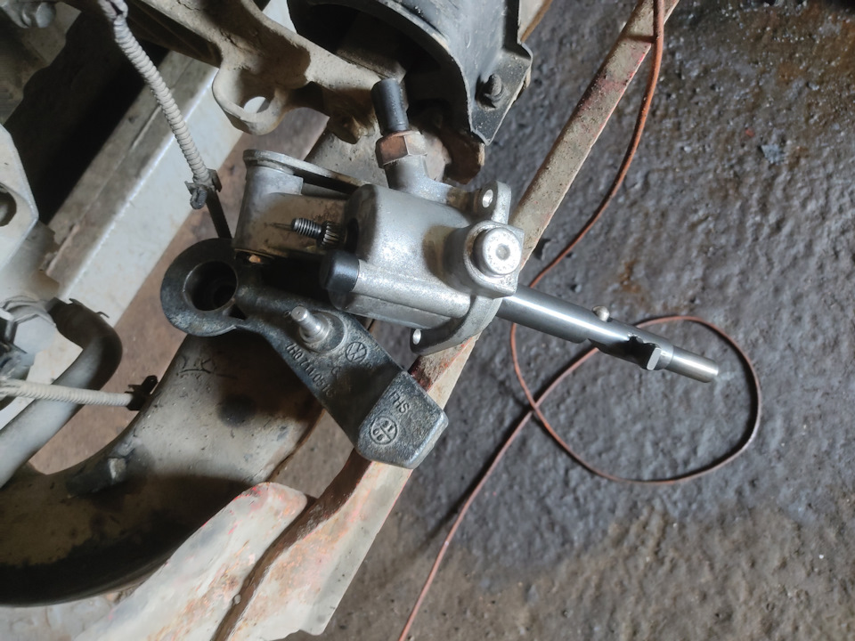 Механизм выбора передач, ремонт. — Volkswagen Transporter T5, 1,9 л ...