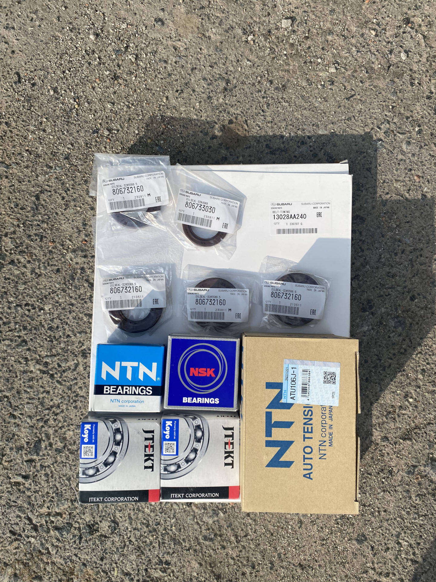 14. Замена грм — Subaru Forester (SG), 2 л, 2003 года | расходники | DRIVE2