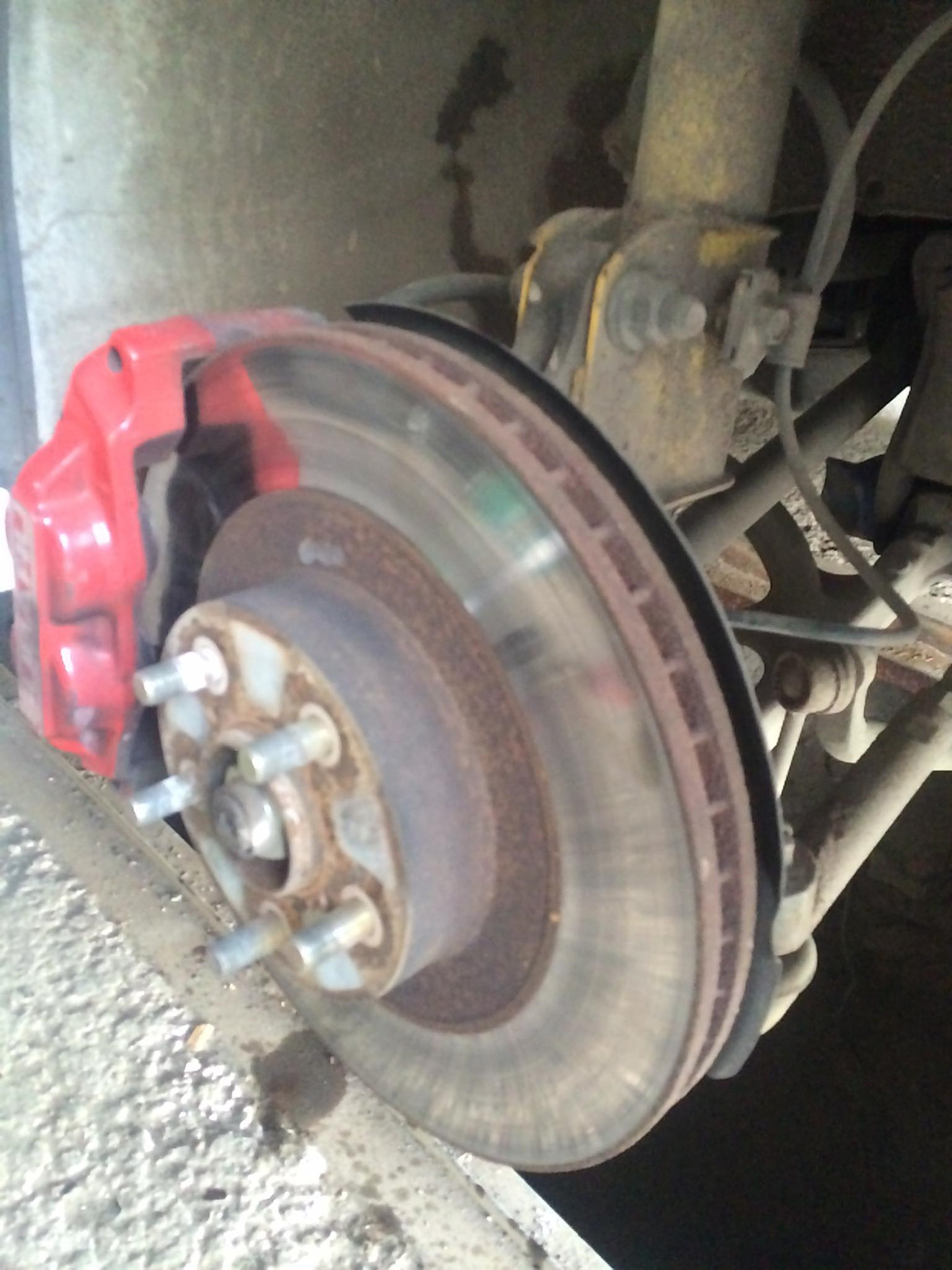 Тормоза наше все! G-Brake с перфорацией и насечками в круг — Subaru ...