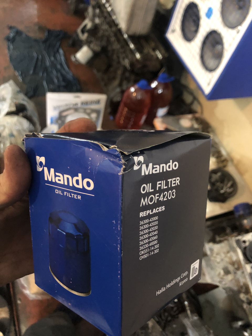 263304X000 Масляный фильтр двигателя KIA HYUNDAI | Запчасти на DRIVE2