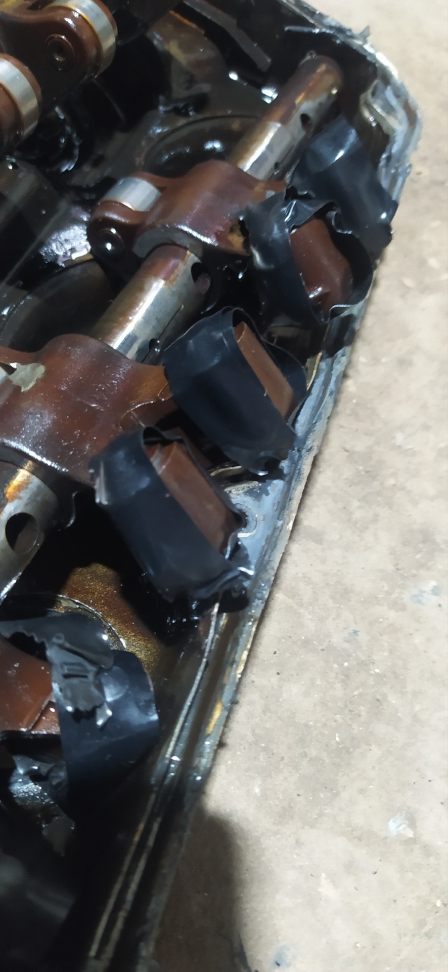 Замена гидрокомпенсаторов и свечных проводов — Mitsubishi Space Gear, 2 ...