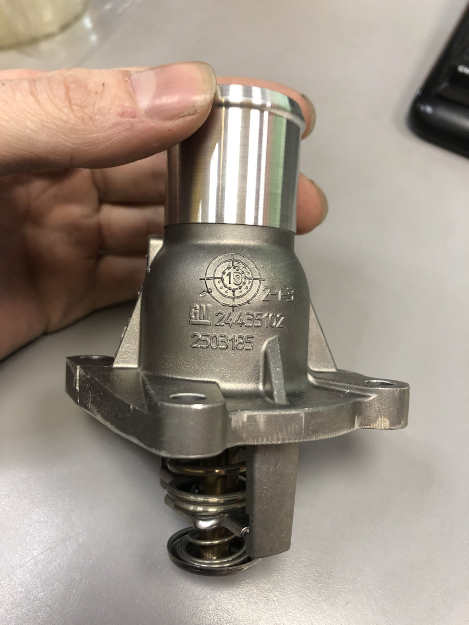 24435102 ТЕРМОСТАТИЧЕСКИЙ РЕГУЛИРУЕМЫЙ КЛАПАН СИСТЕМЫ ОХЛАЖДЕНИЯ ...