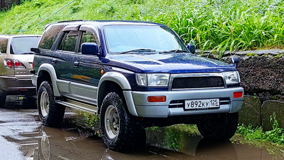 Toyota Hilux Surf (3G) 3.0 дизельный 1996 | 1KZ-TE На дизельной игле на ...