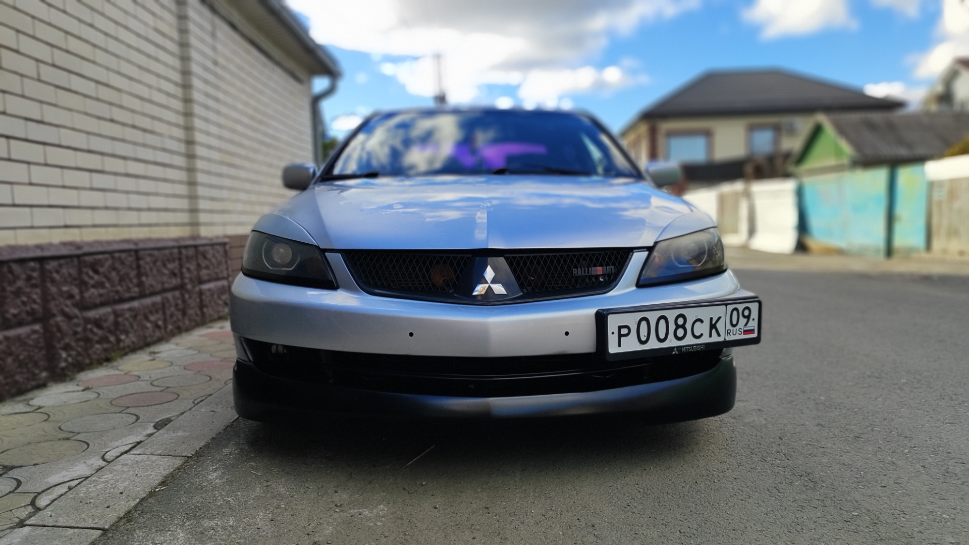 Пришел обвес примерка. — Mitsubishi Lancer IX, 2 л, 2005 года | тюнинг | DRIVE2