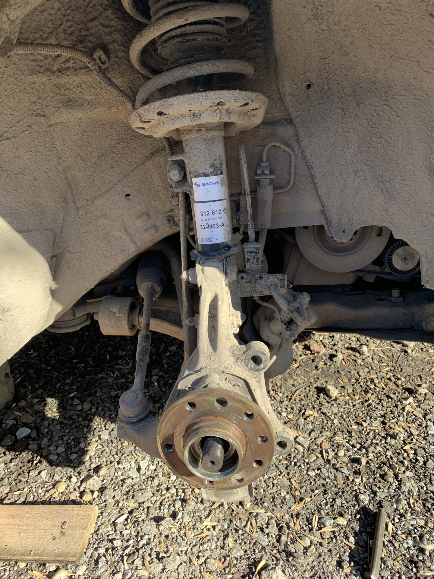 Замена подшипников vectra C — Opel Vectra C, 1,9 л, 2005 года | своими ...