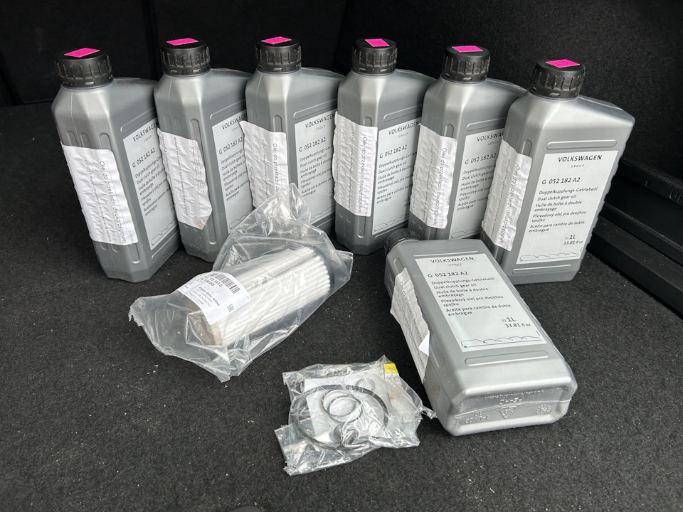 масло DSG DQ400e — Volkswagen Passat GTE (B8), 1,4 л, 2019 года ...