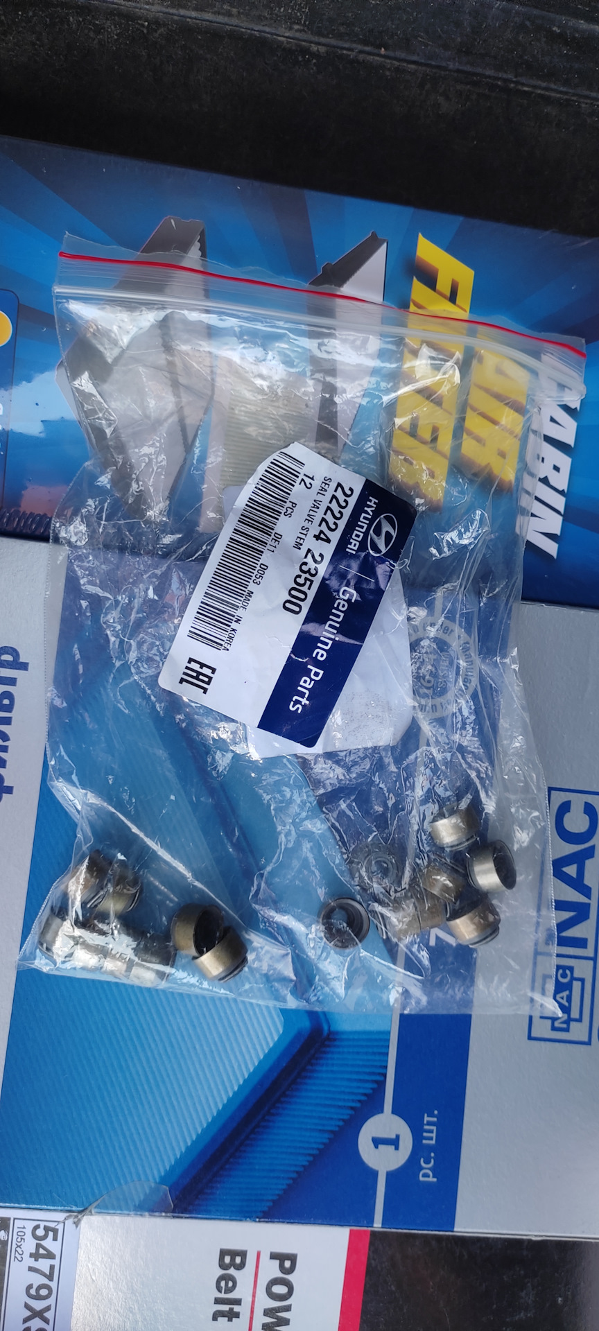 Масштабное техобслуживание мотора — Hyundai Accent (2G), 1,5 л, 2009 ...