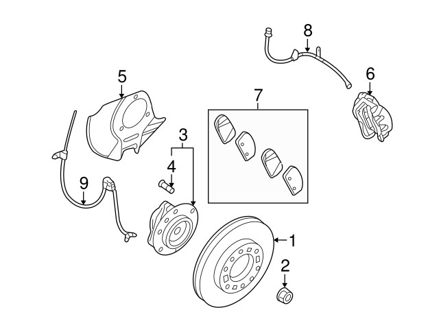 517504D000 Ступица колеса KIA HYUNDAI | Запчасти на DRIVE2