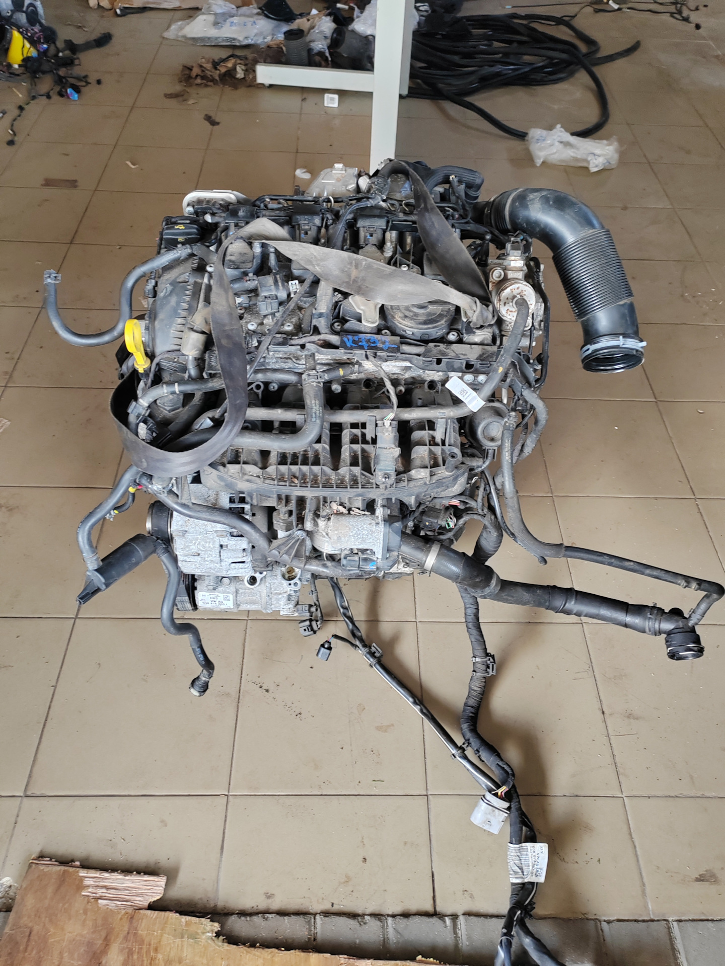 Есть идея сделать на родном блоке DNU/DJH — Skoda Kodiaq (1G), 2 л ...