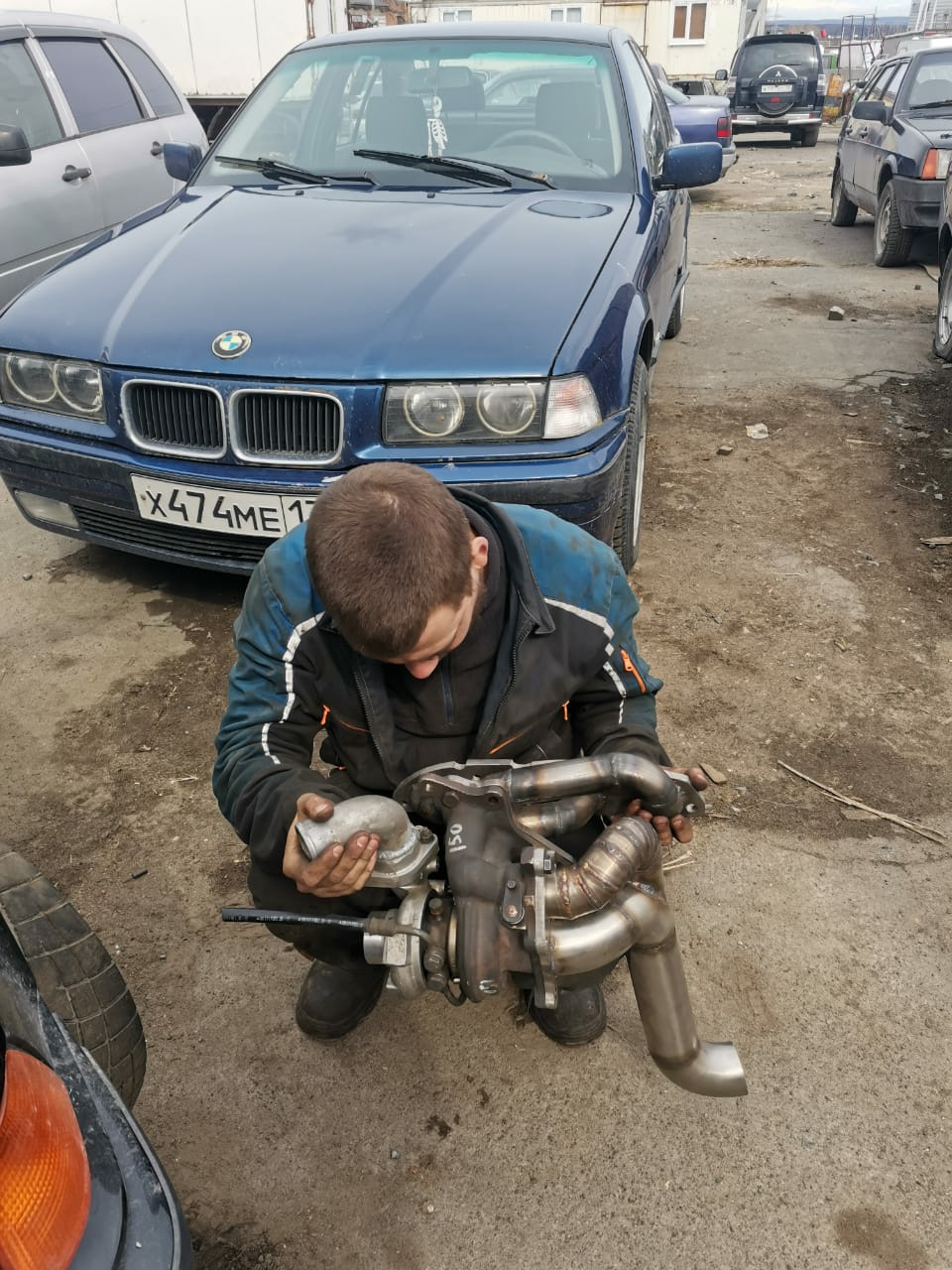 Красим, Красим диски — Honda Stream (RN6-9), 1,8 л, 2009 года ...