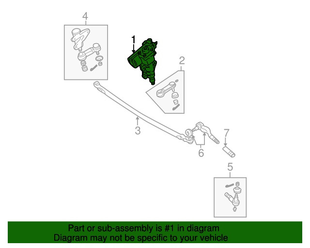 MR403156 Рулевая рейка GS Mitsubishi | Запчасти на DRIVE2