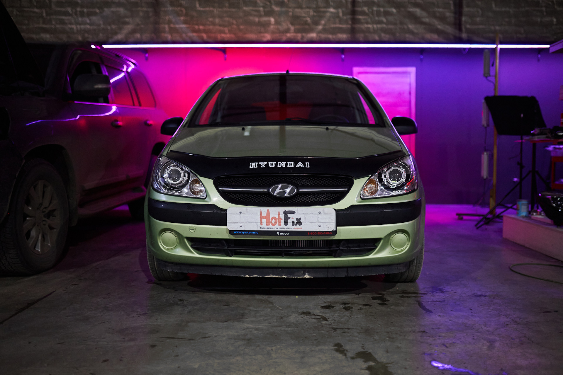 Hyundai Getz — Светодиодные би-модули Zeus Pro — HotFix на DRIVE2