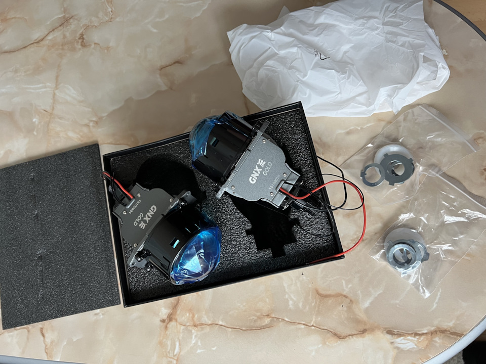 Новый Головной Свет с модулями GNX Gold | ДХО-light — Mazda 6 (2G) GH ...