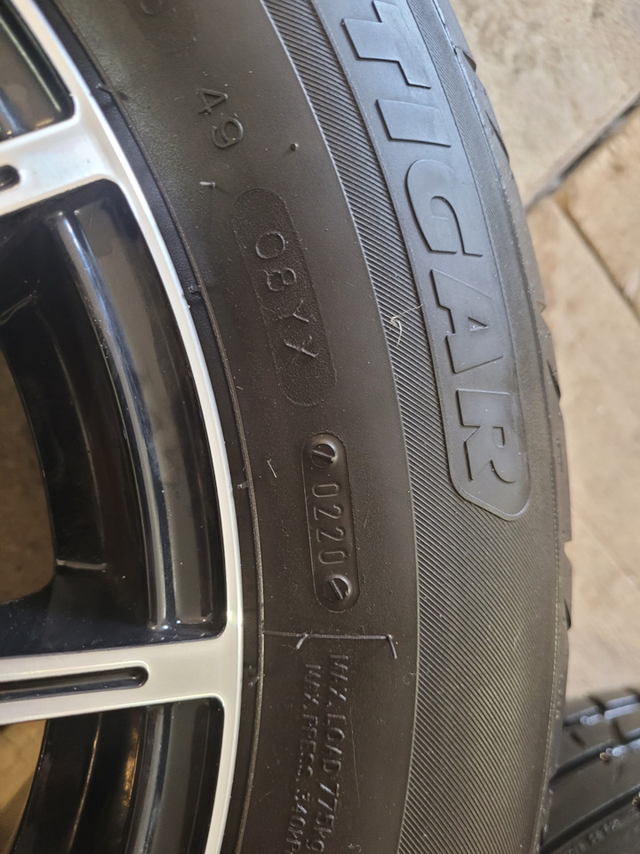 Шины летние Tigar 215/60 R16, литые диски SCAD 7Jx16 ET46 5x112 на ...