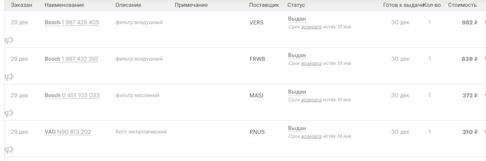 1987429405 Воздушный фильтр BOSCH | Запчасти на DRIVE2