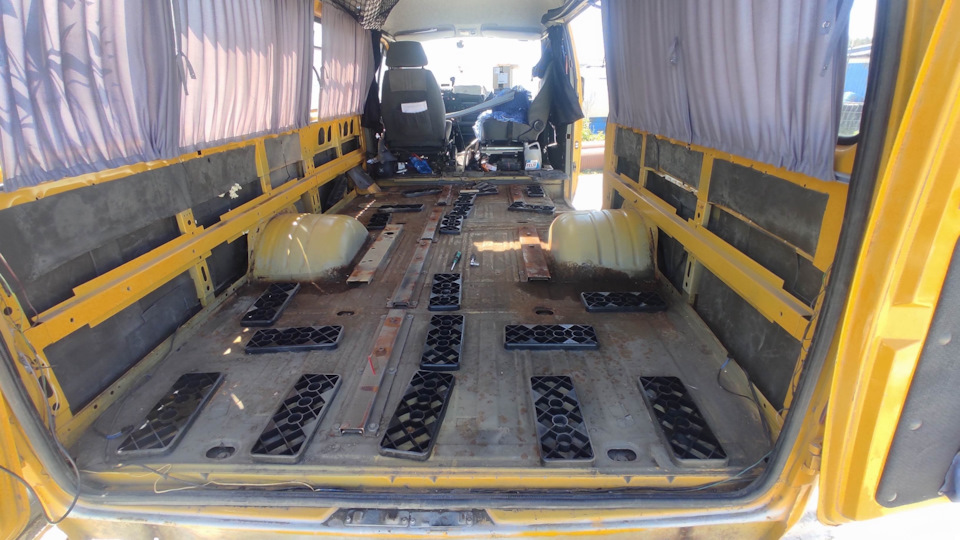 Начало антикора часть1 — ГАЗ Газель 4X4, 2,4 л, 2010 года | кузовной ...