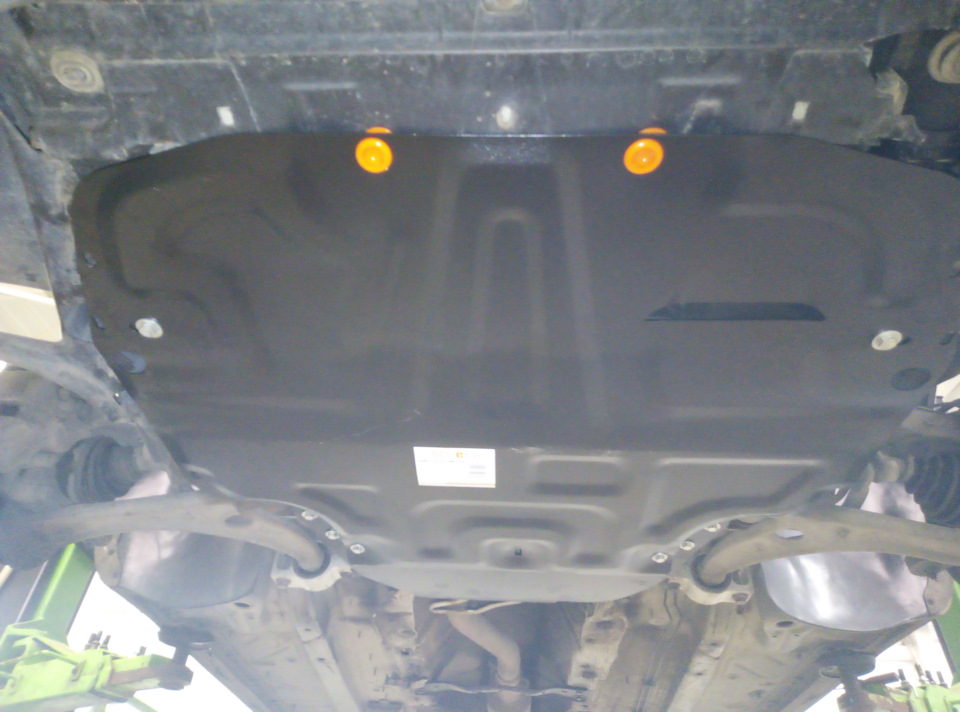#9 Установка метал.защиты и подкрылки — Volkswagen Passat B6, 2 л, 2007 ...