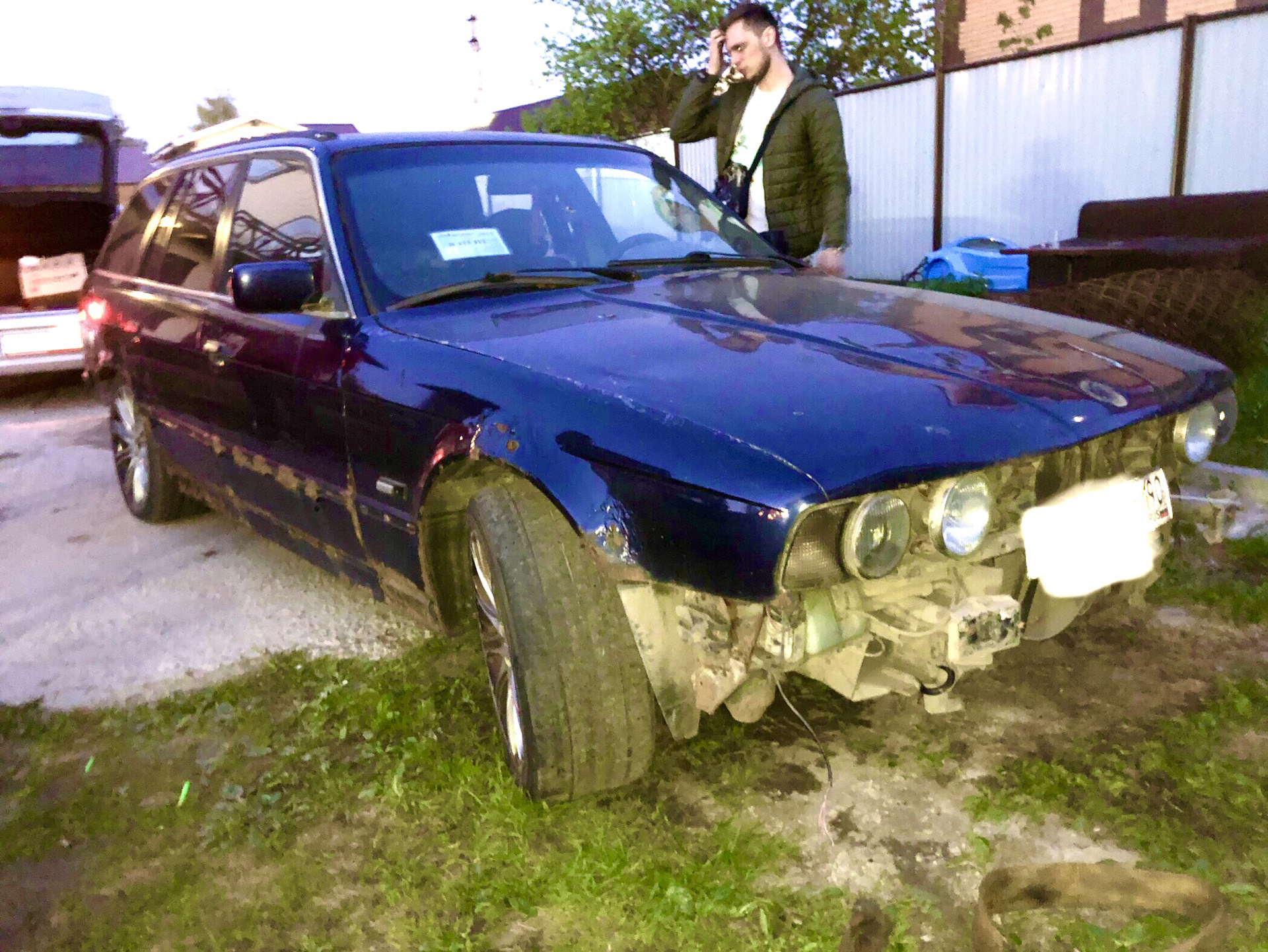 В разборе остатки е34 туринг — BMW 7 series (E32), 3,4 л, 1991 года ...