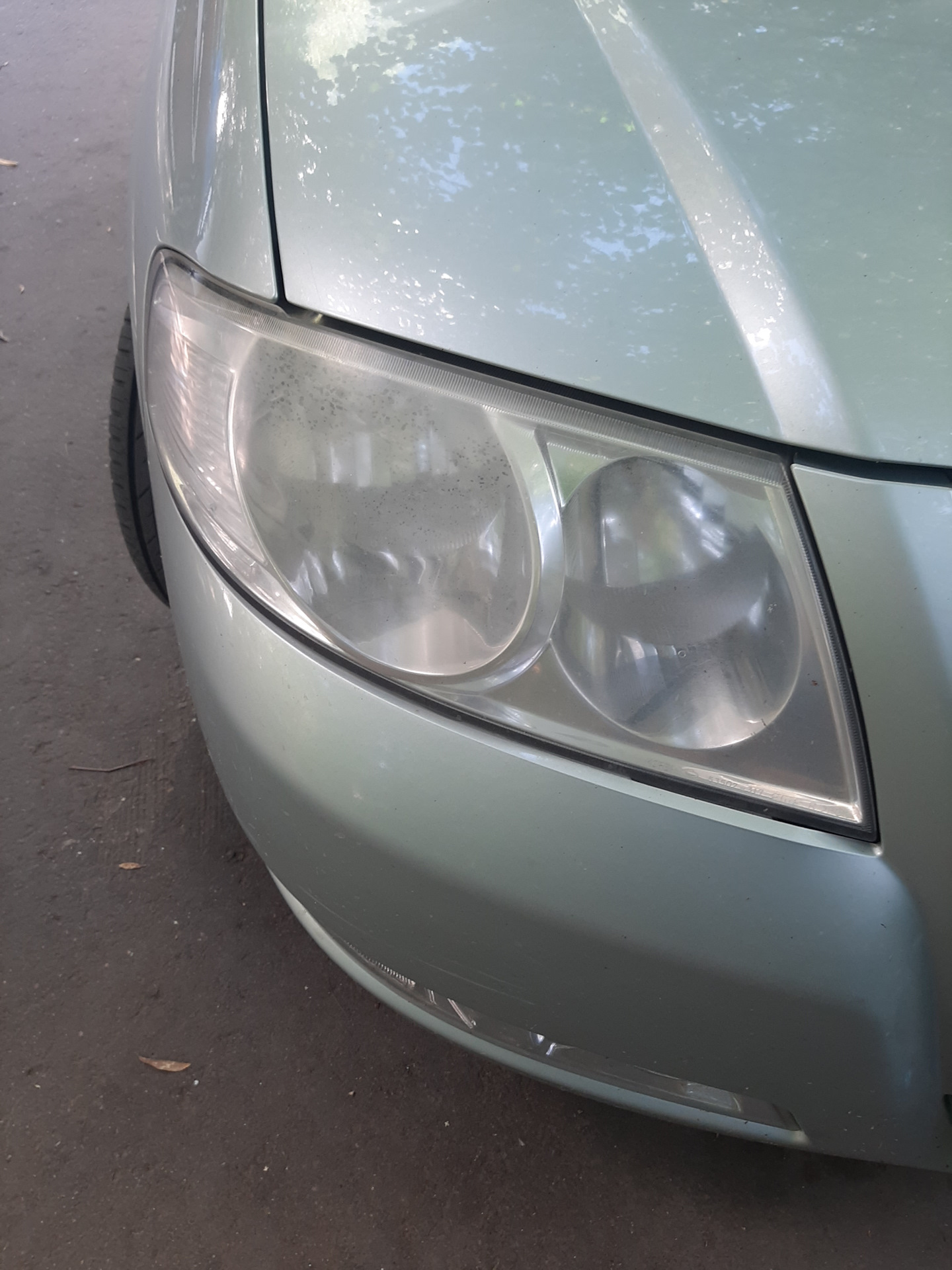 Отполировал фары — Nissan Almera Classic (B10), 1,6 л, 2007 года ...