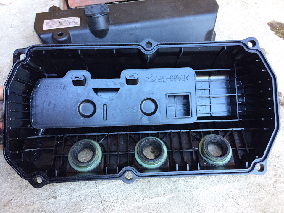 Новые клапанные крышки 6B31 2017 на Mitsubishi Outlander (3G ...