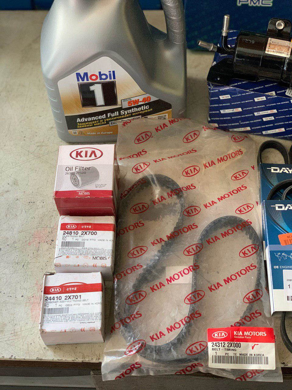 Плановое ТО: замена ремня ГРМ, ролики, масла, фильтра, приводные ремни ...