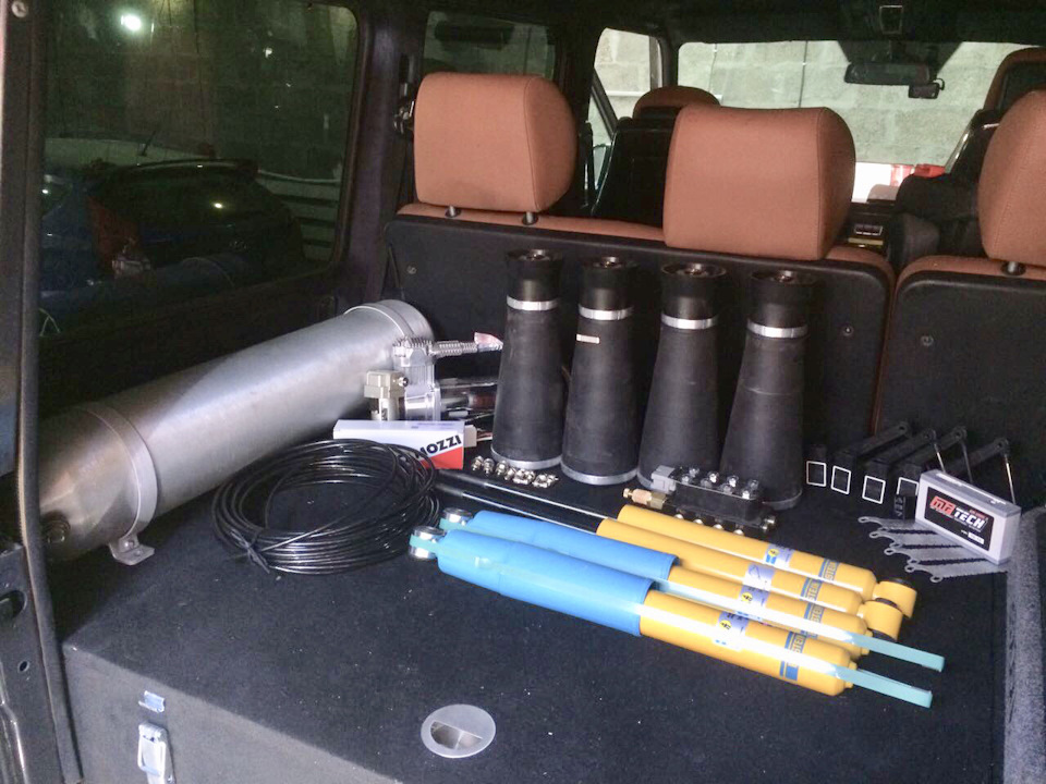 1. Пневмоподвеска W463. Часть1. Компоненты — Mercedes-Benz G 55 AMG ...