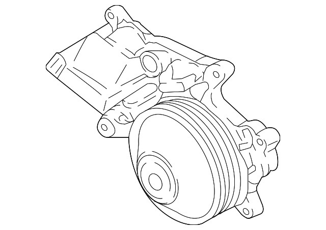 11518516205 Оборотный насос охл. жидк. BMW | Запчасти на DRIVE2