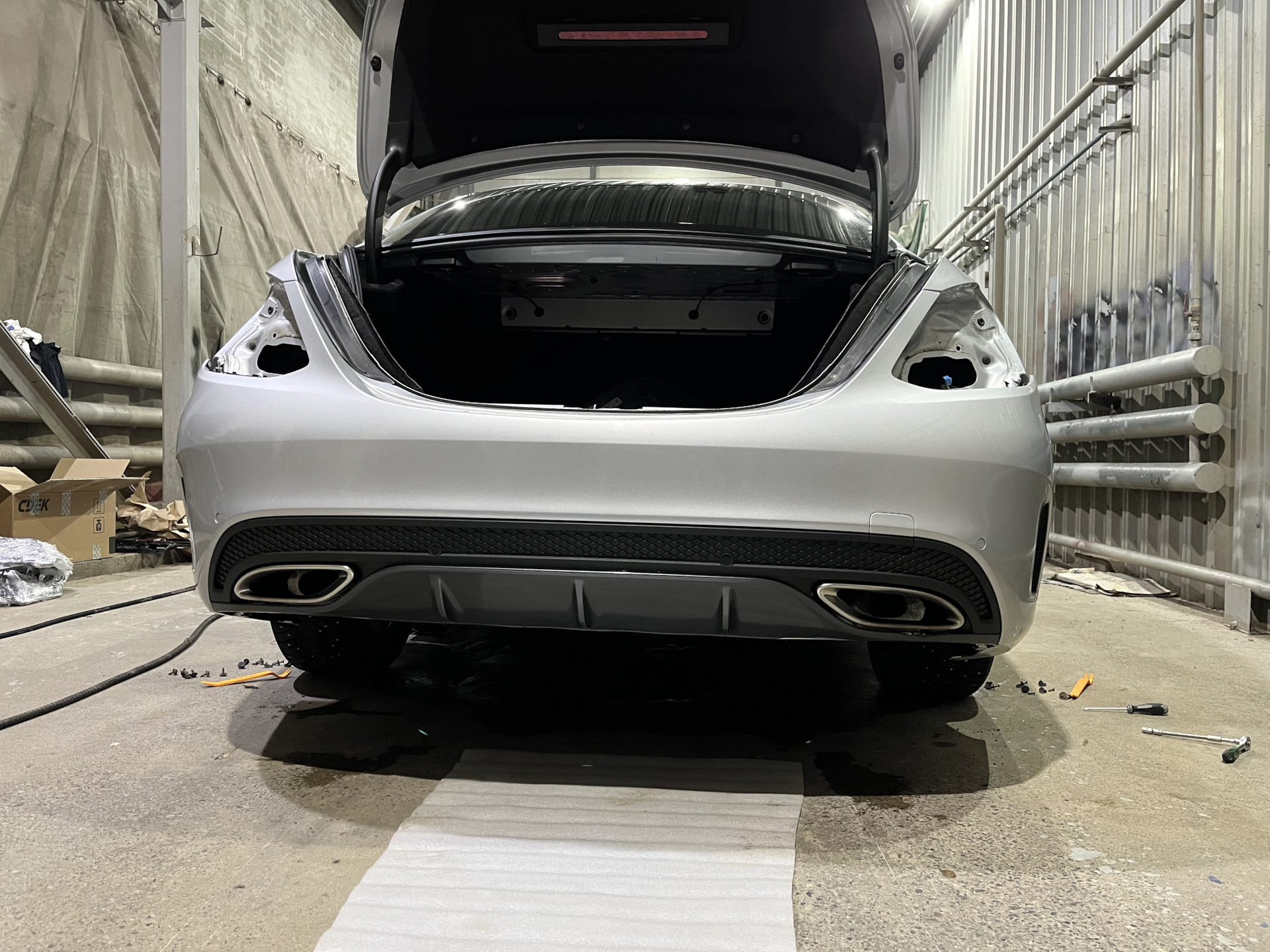 Запилил дифф от С43 ориджиналь — Mercedes-Benz C-Class (W205), 1,6 л, 2017 года | стайлинг | DRIVE2