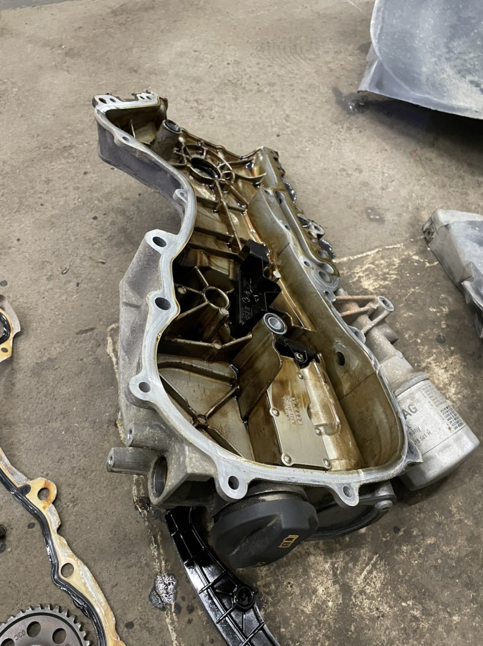 Замена комплекта цепи ГРМ Jetta 6 — Volkswagen Jetta VI, 1,6 л, 2013 ...