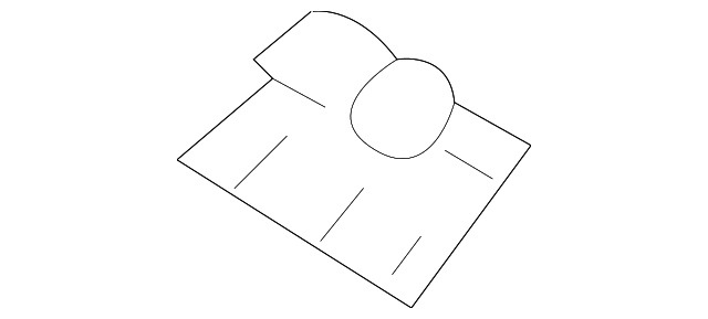 960203K000 ФИКСАТОР ДАТЧИКА ДОЖДЯ ИЗ ПЛАСТИКА KIA HYUNDAI | Запчасти на ...