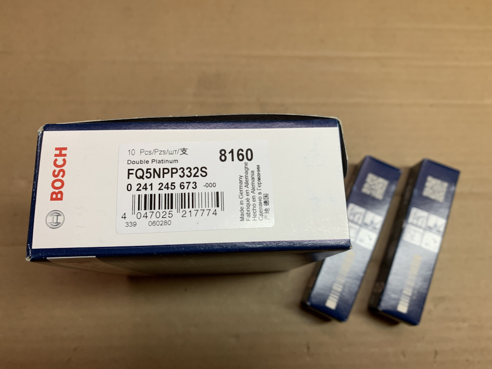 Свечи зажигания Bosch Gen3 EA888 1.8 2.0 TSI TFSI на Skoda Kodiaq (1G ...