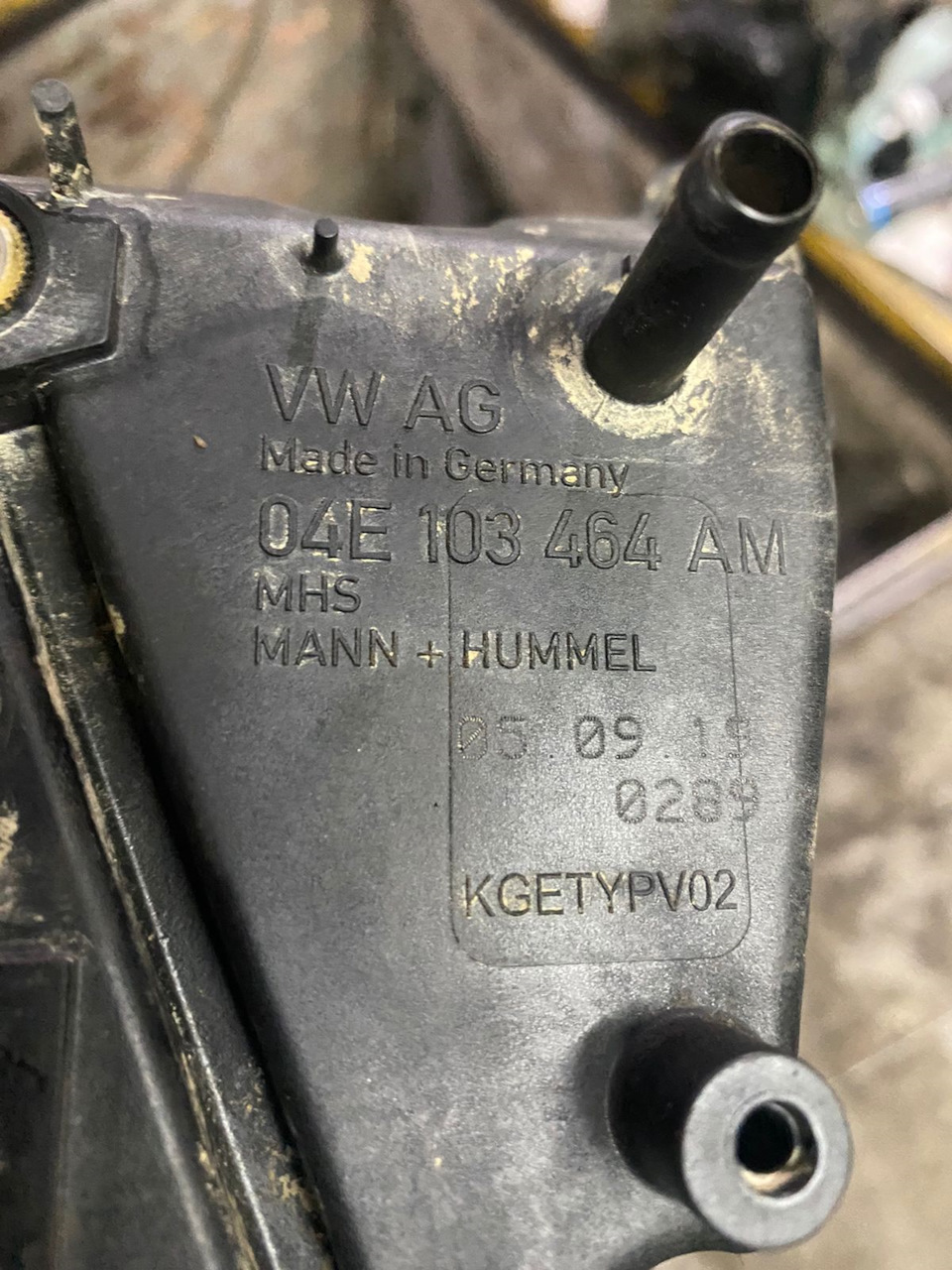 04E103464AM Маслоотделитель VAG | Запчасти на DRIVE2