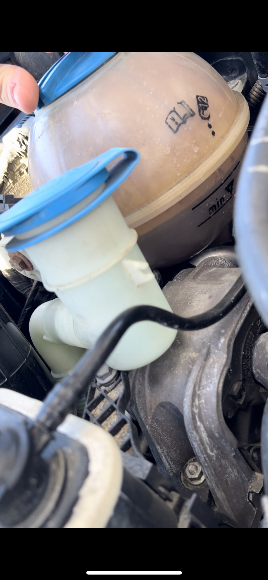 Масло в антифризе? — Skoda Superb Mk2, 1,8 л, 2009 года | визит на ...