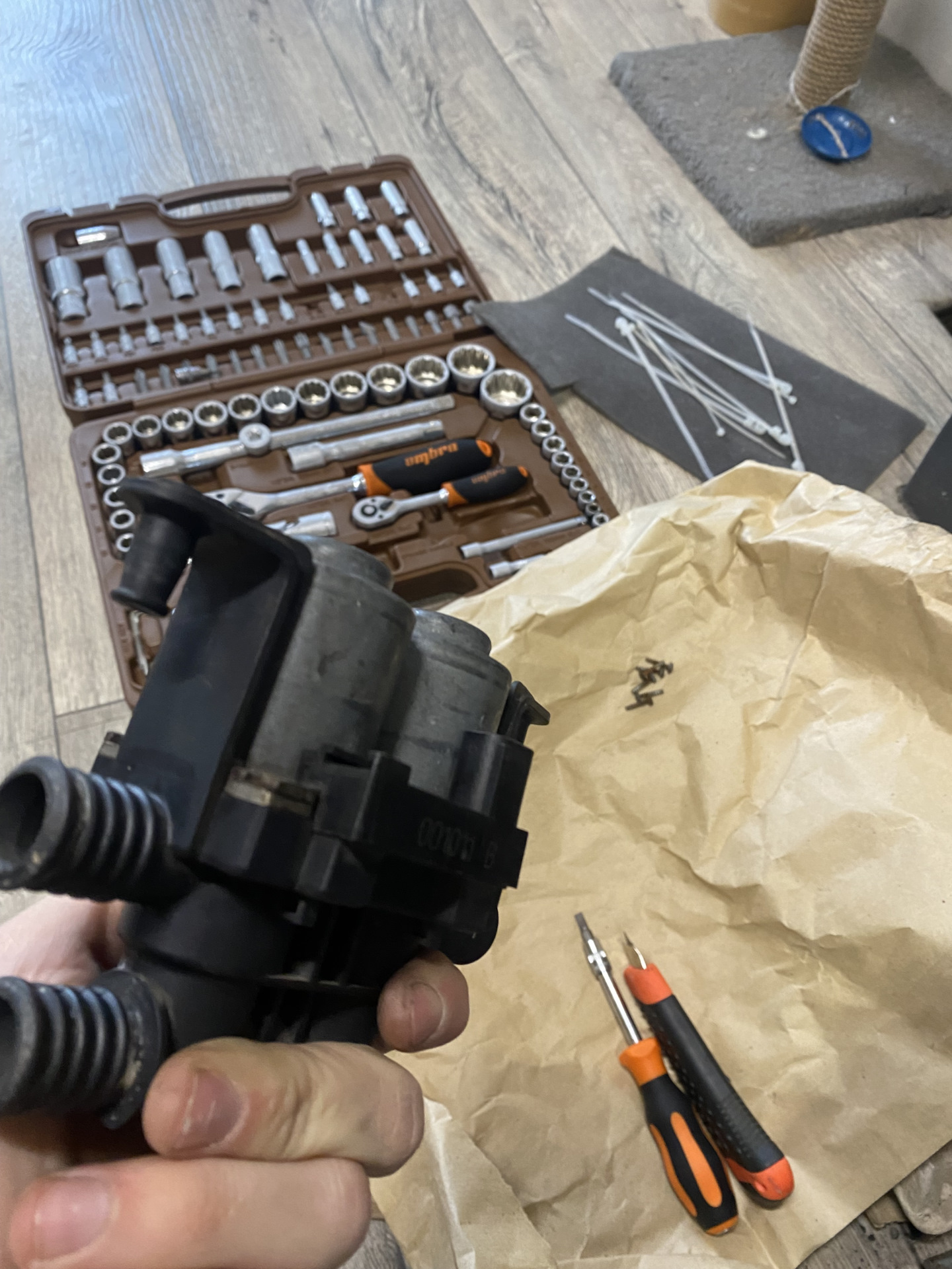 Ремонт клапанов печки е39 — BMW 5 series (E39), 2 л, 1997 года ...