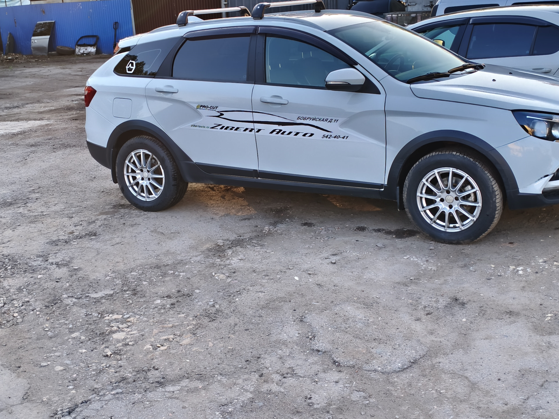 225/55/16 лучший размер для SW CROSS . — Lada Vesta SW Cross (1G), 1,8 л, 2018 года | шины | DRIVE2