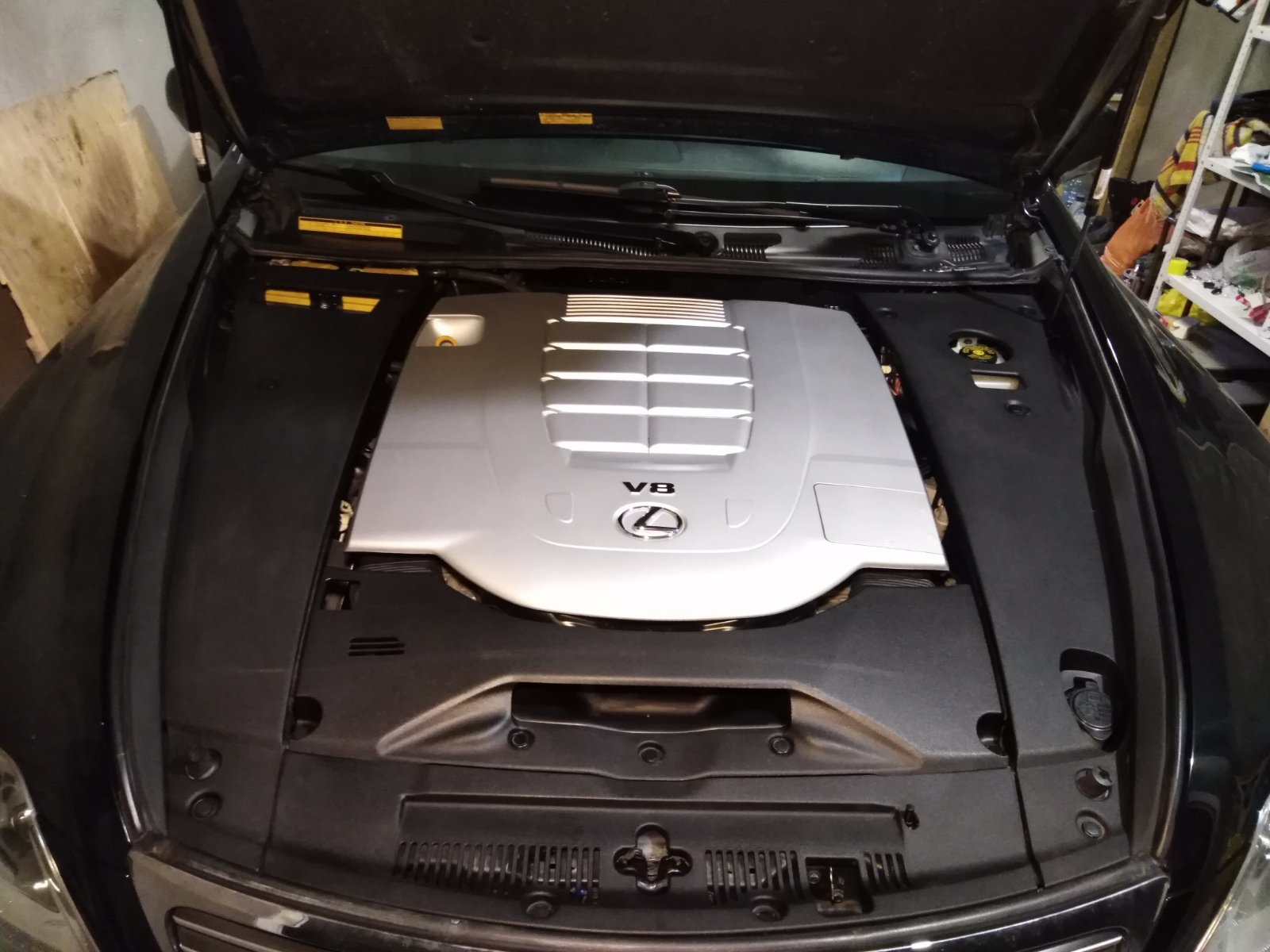 Начинаем… Замена воздушных фильтров, чистка дросселя. — Lexus LS (USF40 ...