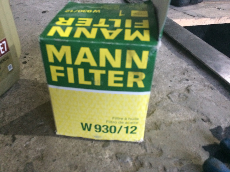 W93012 Масляный фильтр MANN FILTER | Запчасти на DRIVE2