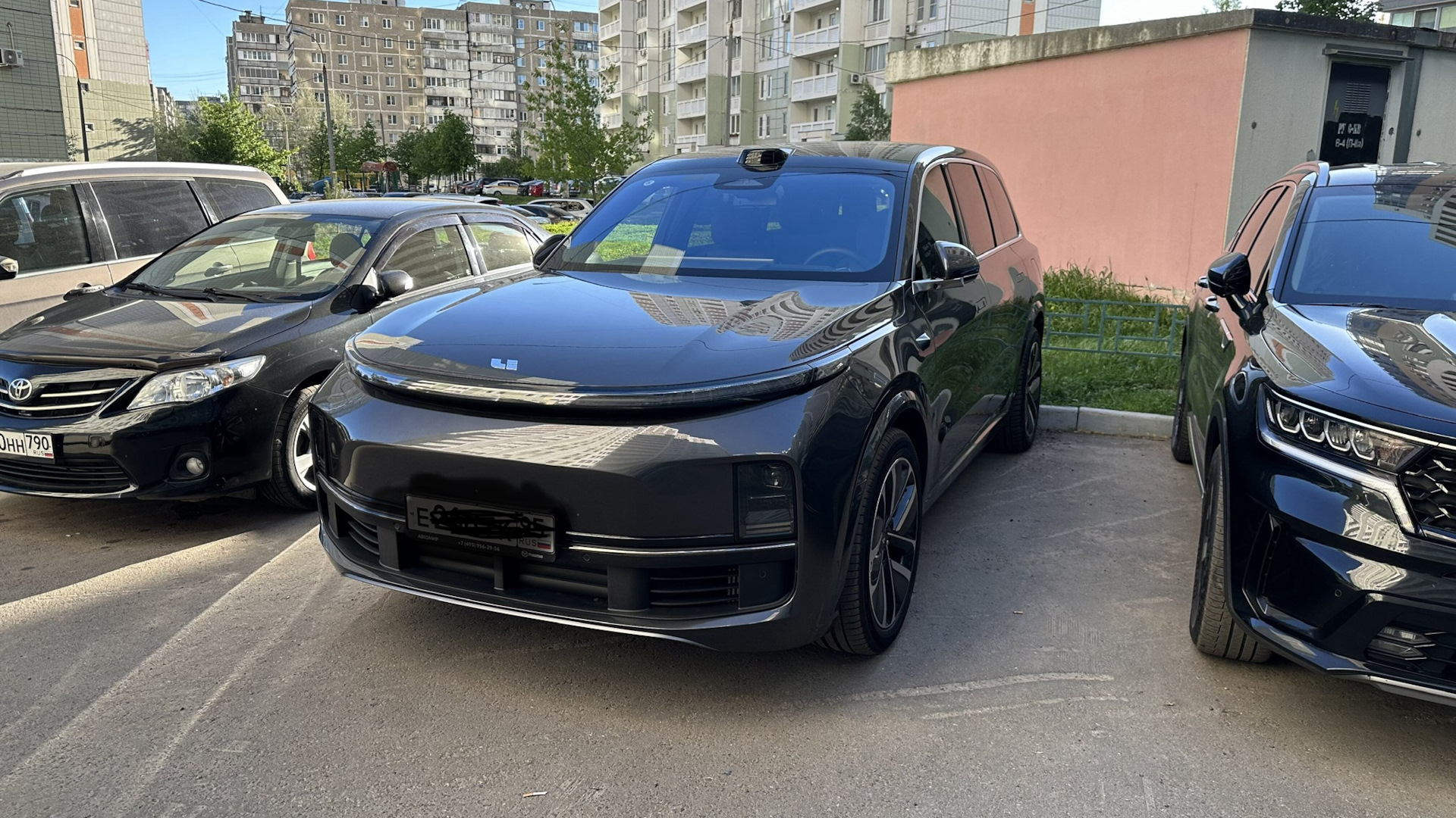 Li Auto Li L9 1.5 гибридный 2024 | Lixiang L9 Grey Wolf на DRIVE2