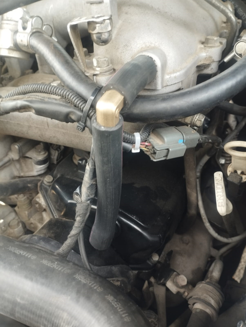 Доработка, системы вентиляции картера (PCV) — Mitsubishi Pajero (4G), 3 ...