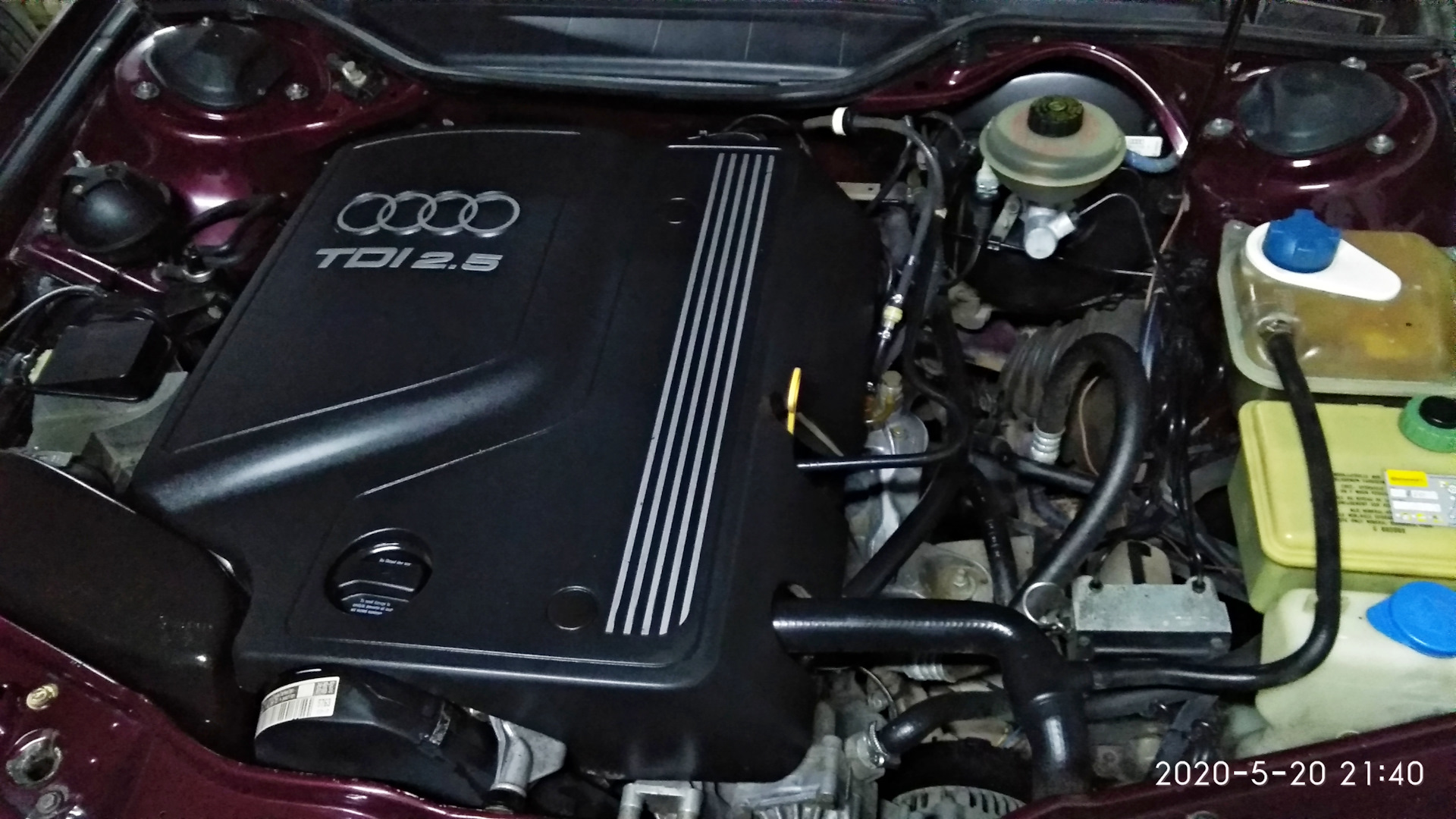 Мойка двигателя 2.5 TDI AEL — Audi A6 (C4), 2,5 л, 1997 года | мойка | DRIVE2