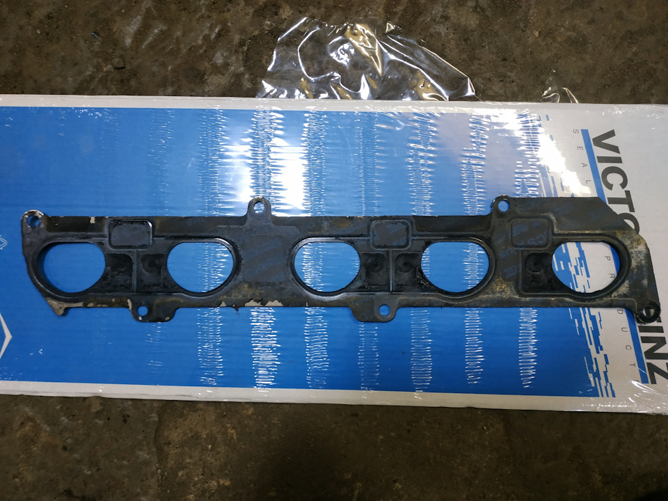 Переклейка поддона, Замена прокладки впускного коллектора, Замена ...