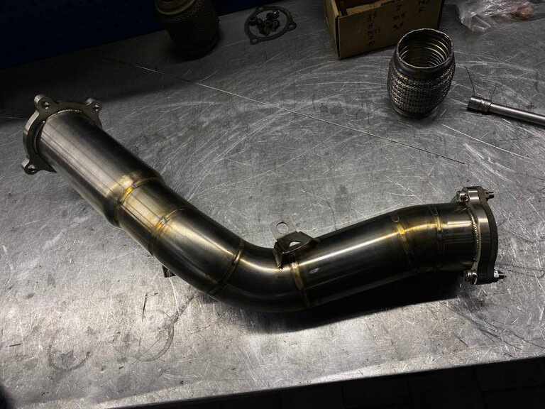 Даунпайп CHS Products — Audi A5 Sportback (1G), 2 л, 2016 года | тюнинг ...